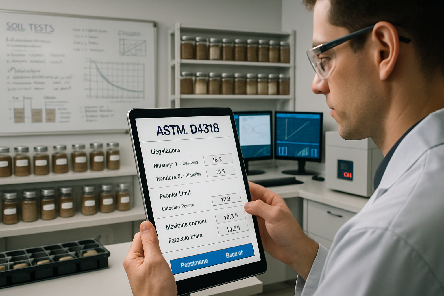 ASTM D4318 Atterberg Limits Workflow: Modern LL and PL Testing With Aldoa